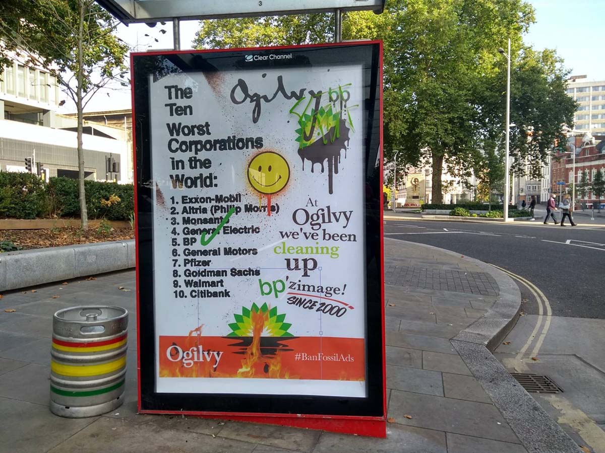 European subvertising campaign targets ad industry’s role in climate ...